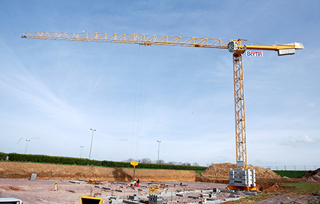 Crane & Hoist equipment SA supplies tower cranes to WBHO