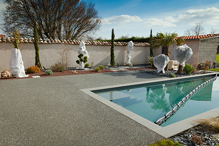 Colourful concrete that glows after dark