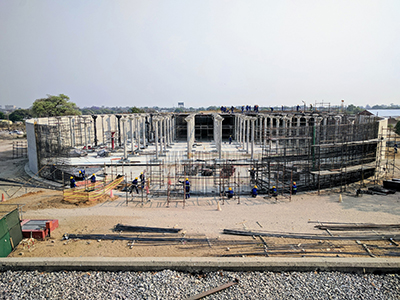 Design and build of new reservoir in Namibia