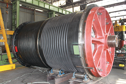 Home-grown mine winder for Canadian gold mine