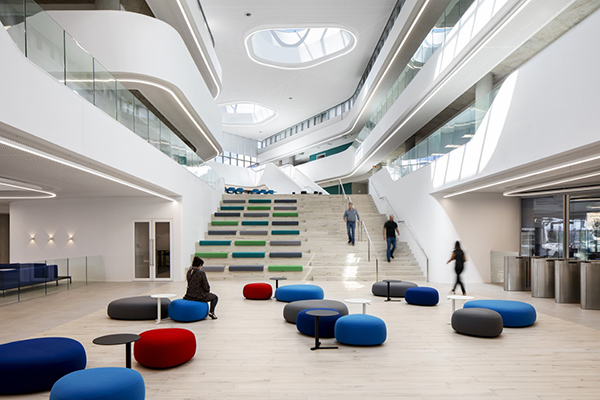 New headquarters features innovative interior architecture