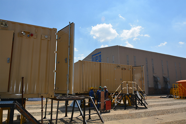 Zest WEG builds, equips custom e-house for Sasol