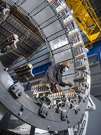 Refurbishment of winder motor for Northam Platinum