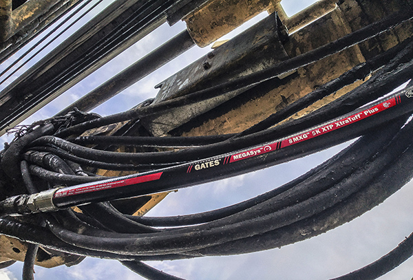 Gates launches new hydraulic hose solution - MegaSys MXG 5K