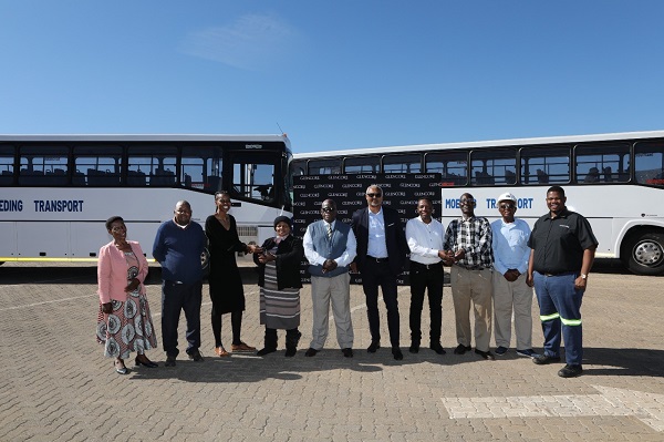 Glencore donates buses to give Steelpoort SMME’s a boost