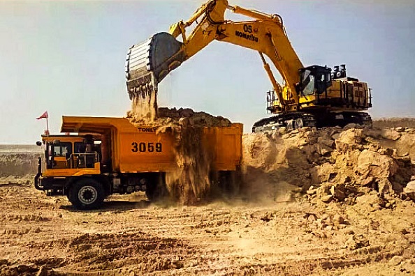 Award winning mining dump trucks