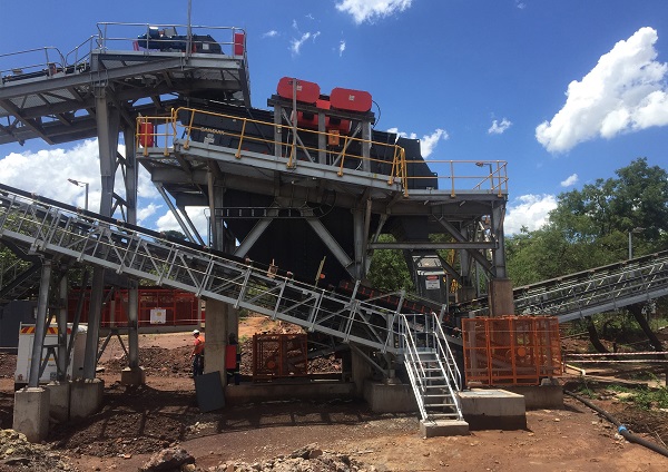 Sandvik commissions first locally manufactured SmartPlant™ in Africa