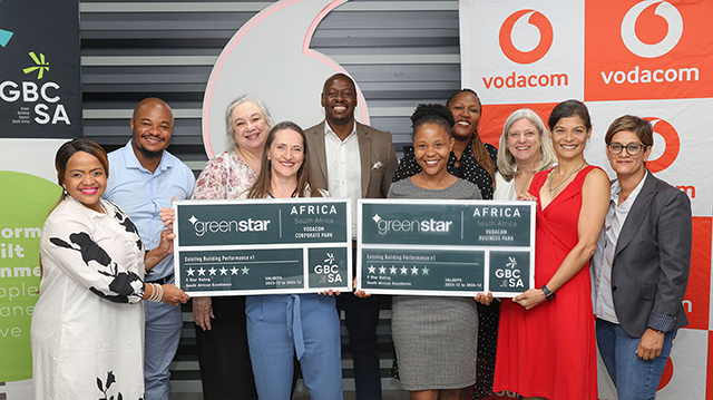 WSP helps Vodacom achieve prestigious 5-star rating for Midrand buildings