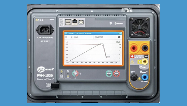 New: professional meter for PV installations up to 1,500 V