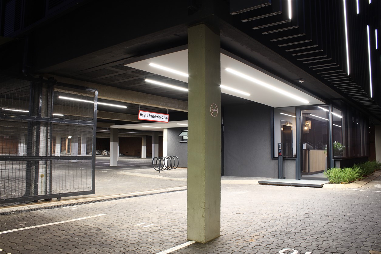 Unique façade lighting distinguishes one of SA’s greenest buildings