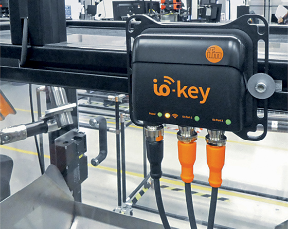 Cloud connection for IO-Link sensors