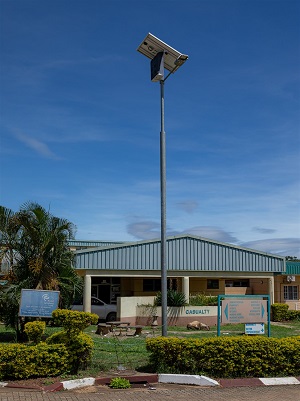 Security lighting for Letaba Hospital