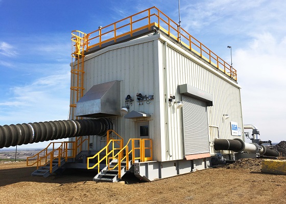 High flexibility, lower cost with mobile pumphouse